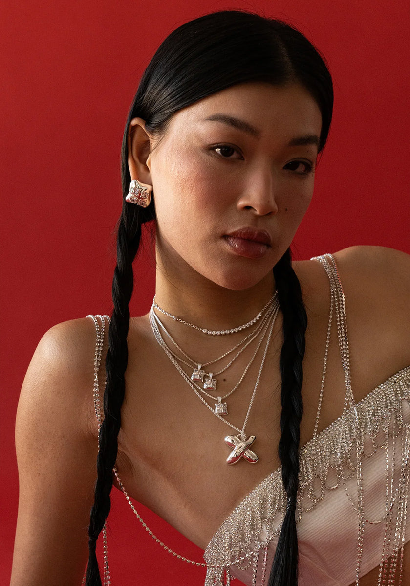 Addison Necklace - Silver– Alterior Motif