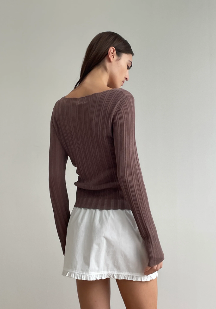 Flounce Mini - White– Alterior Motif