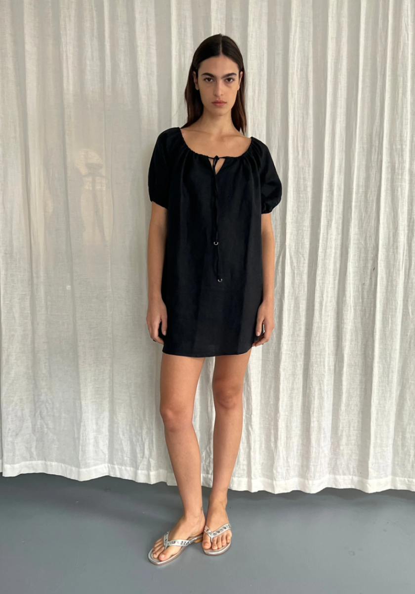 Smock Dress - Black– Alterior Motif