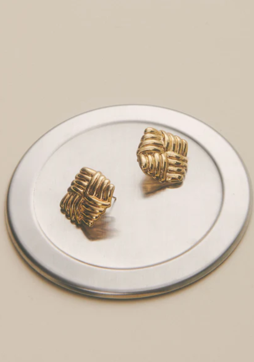 Wind Earring - Gold– Alterior Motif